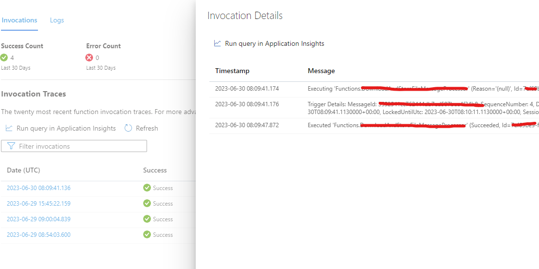 InvocationId and LogLevel Missing from customDimensions · Issue #1706 · Azure/azure-functions ...