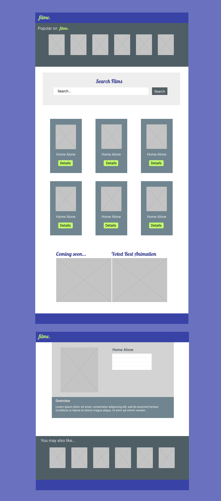 GitHub - luisanegri/filme: Single Page Application - Consuming API