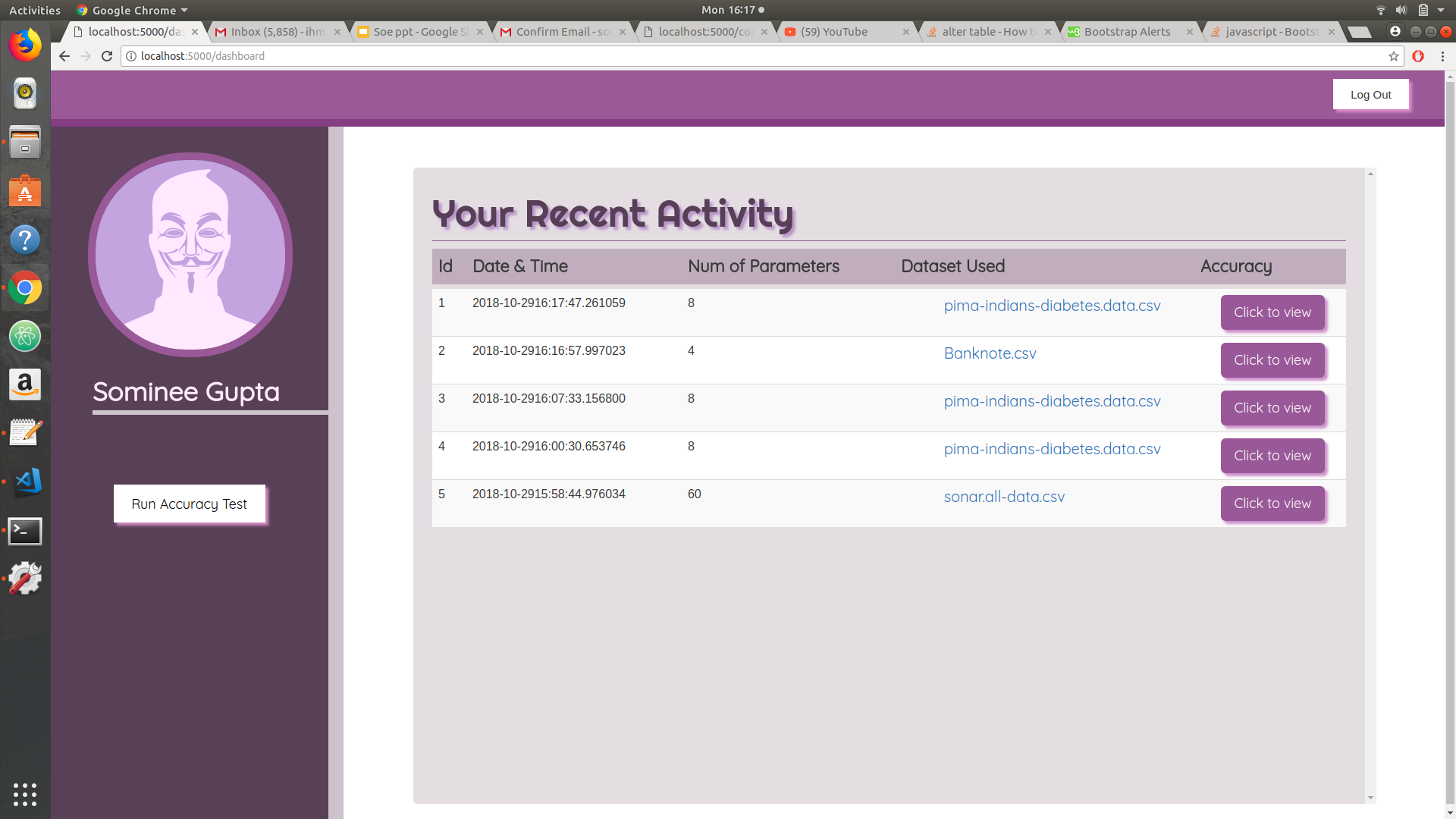GitHub - littleBuddhaa/ML-accuracy-tester: A website to test the ...