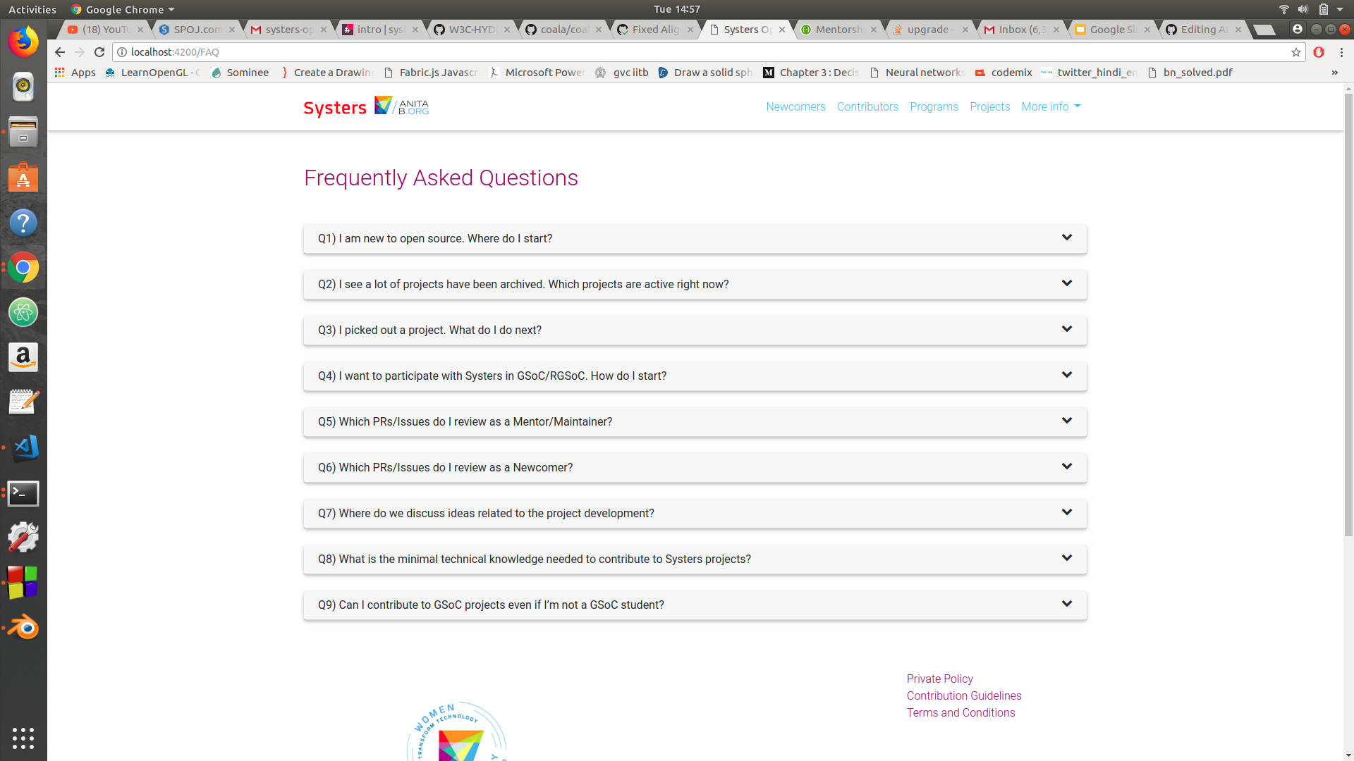 FAQ - highlight on hover and cursor to pointer · Issue #342 · systers/systers.github.io · GitHub