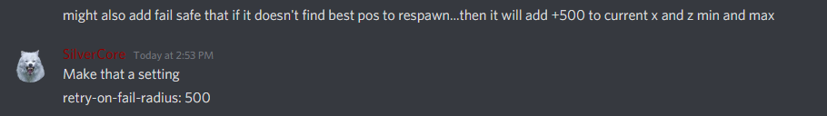 New suggestion · Issue #13 · DeathGOD7/unexpectedspawn-paper · GitHub