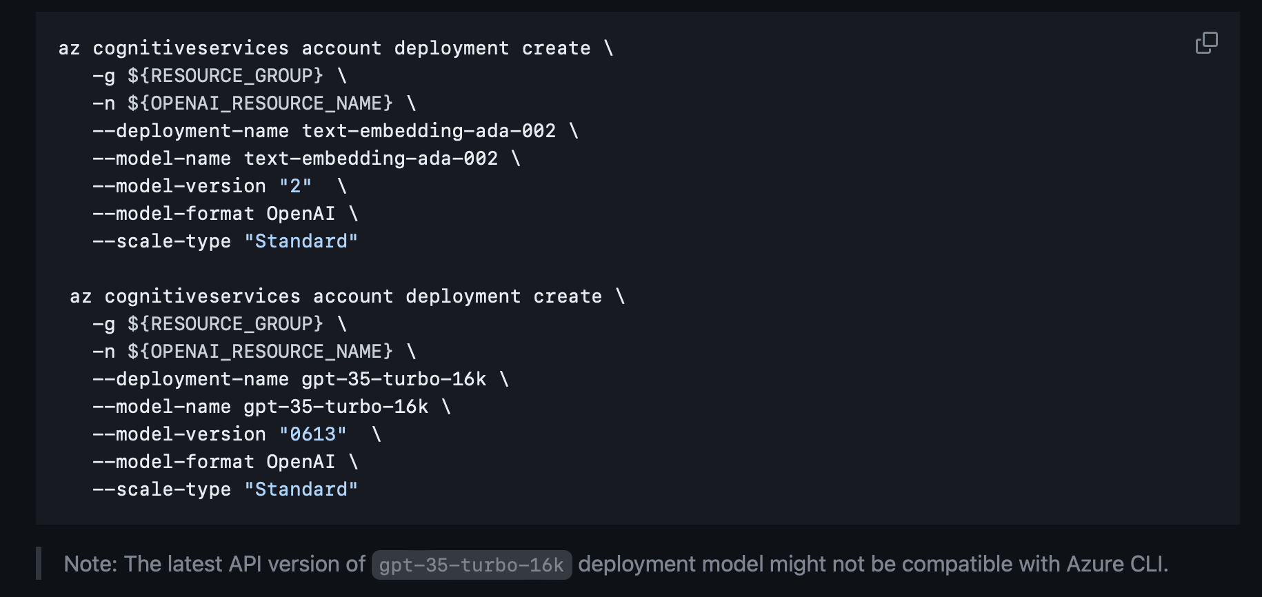 OpenAI service creation instructions are incorrect · Issue #164 · Azure-Samples/acme-fitness ...