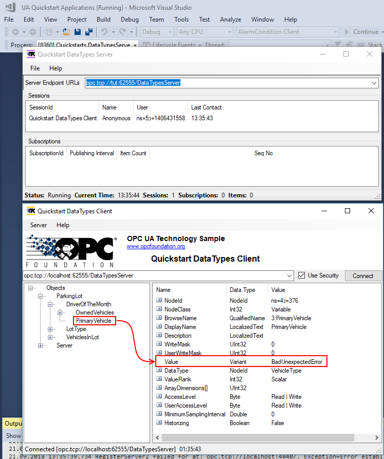 DataTypes sample problem · Issue #540 · OPCFoundation/UA-.NETStandard · GitHub