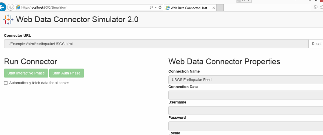 Web data connector simulator · Issue #239 · tableau/webdataconnector · GitHub