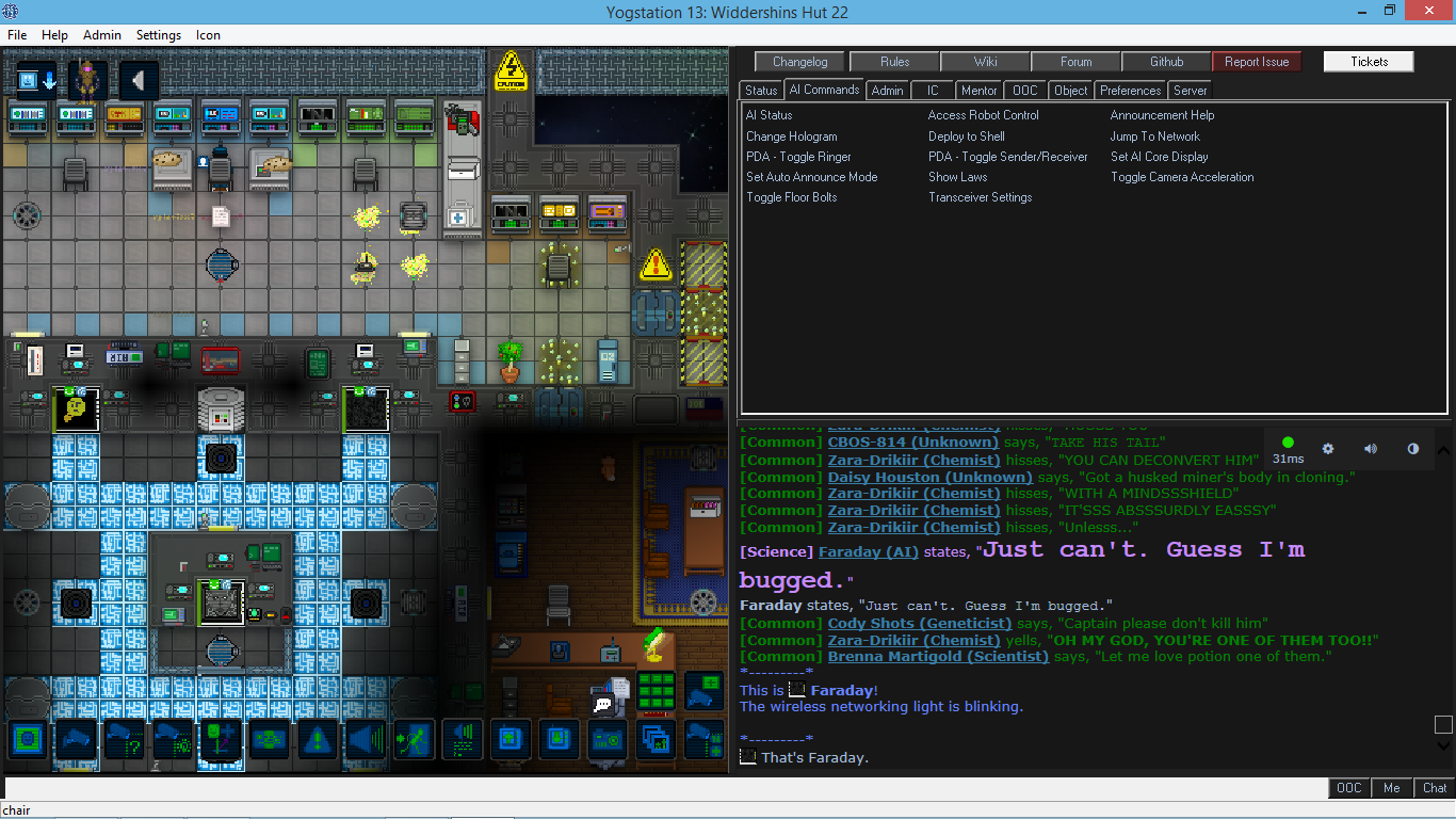 ais cant use shells anymore after dying in one · Issue #7151 · yogstation13/Yogstation · GitHub