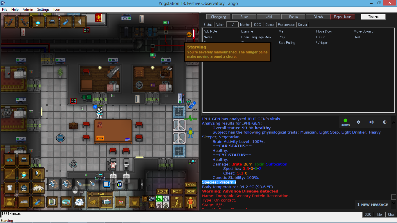 rapid protein synthesis causes preternis to become incurably hungry for real food · Issue #7275 ...