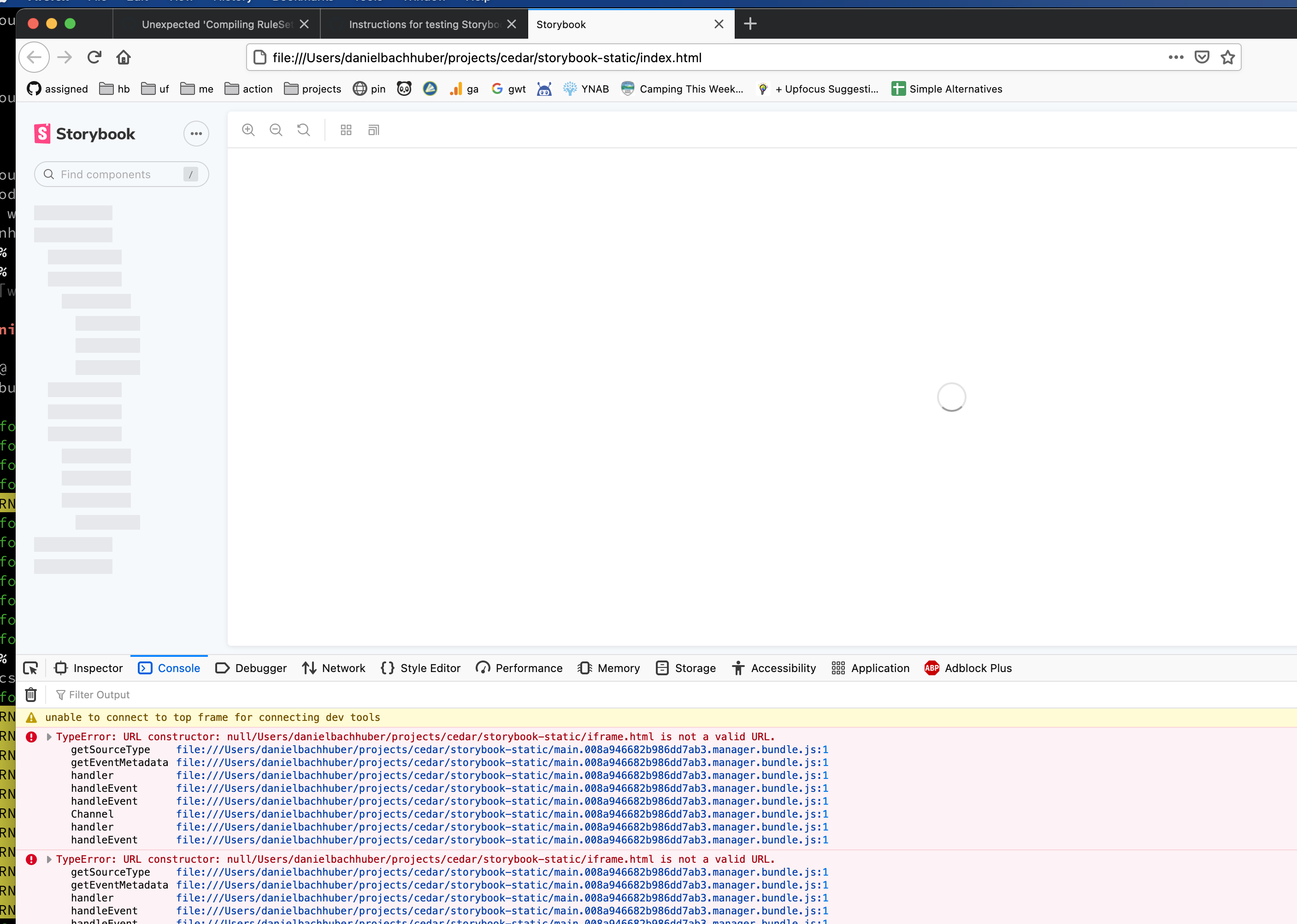 Unexpected Compiling Ruleset Failed Properties Query Are Unknown Error With Vue 2 In A
