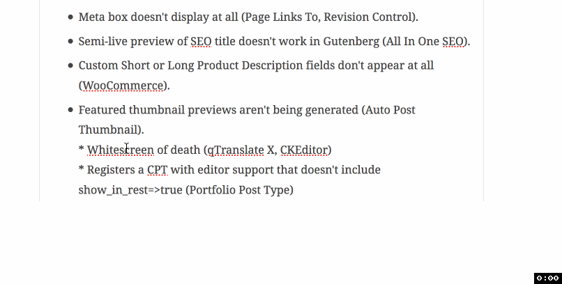 Cursor position incorrect when deleting part of an unordered list · Issue #6431 · WordPress ...