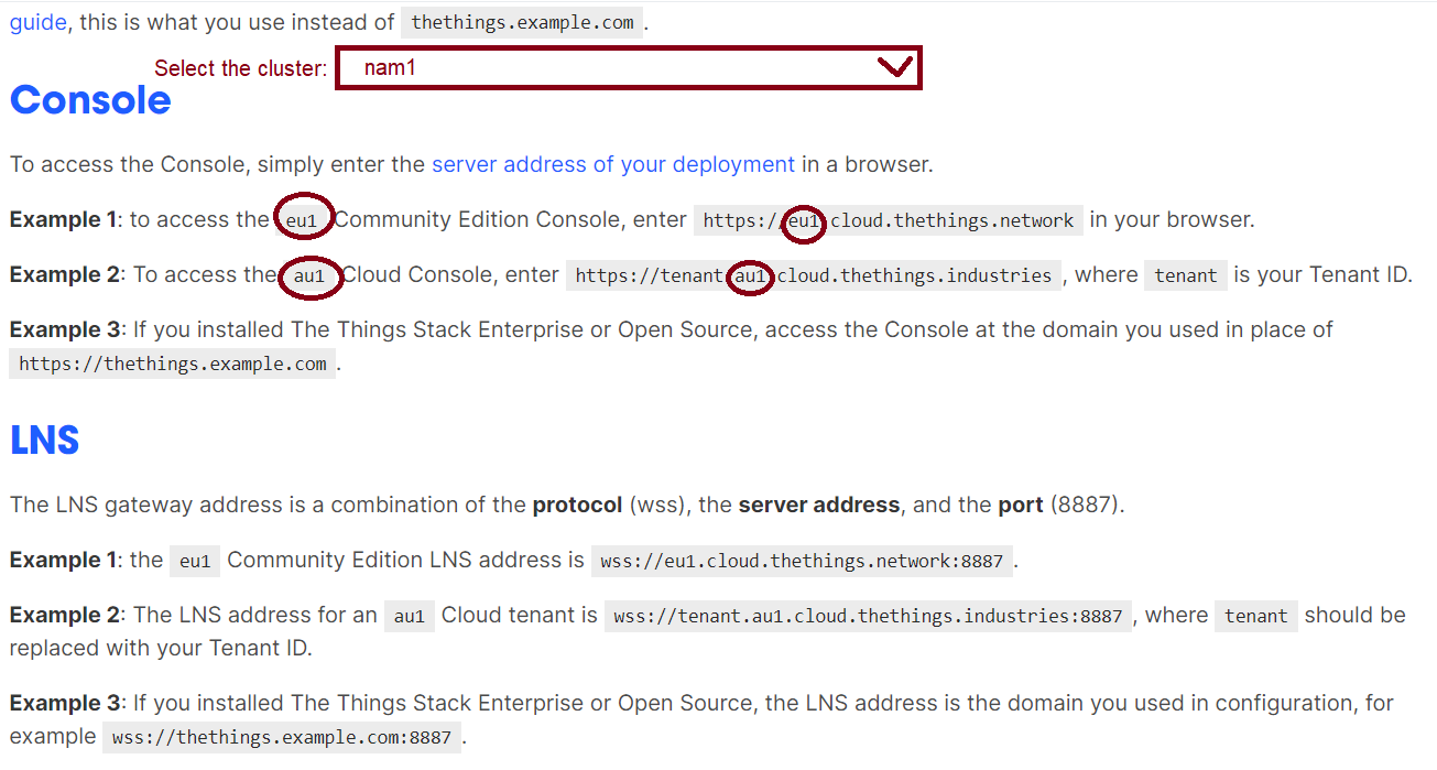 Improve the page 'Server Addresses' to easily find the server addresses · Issue #1147 ...