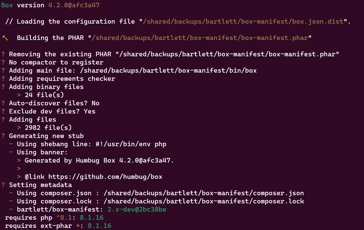 [v4.3.x] Box version not identified as before (with 4.2.x) · Issue #923 · box-project/box · GitHub