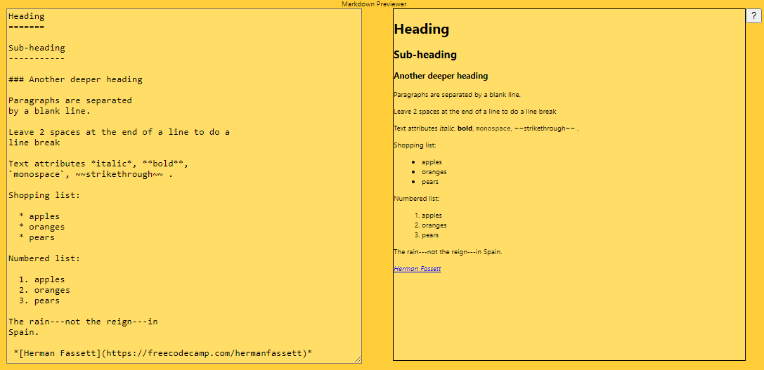 GitHub - caneregin/React_Redux_Markdown_Previewer