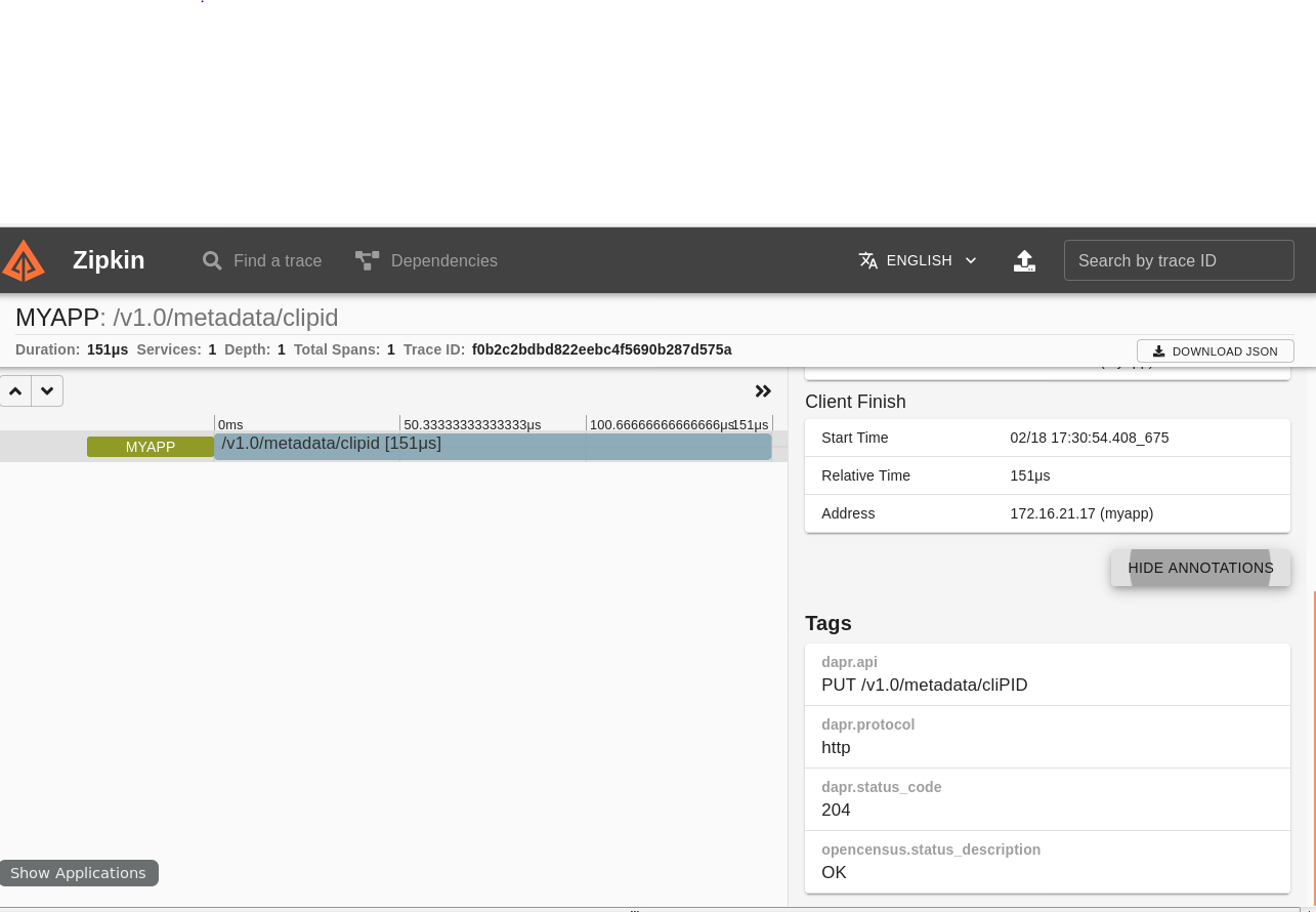 Tracing(Observability ) is not working as expected. · Issue #391 · dapr/quickstarts · GitHub