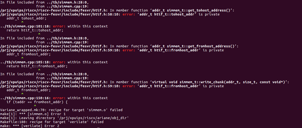 Make verilator · Issue #4 · openhwgroup/cva6 · GitHub