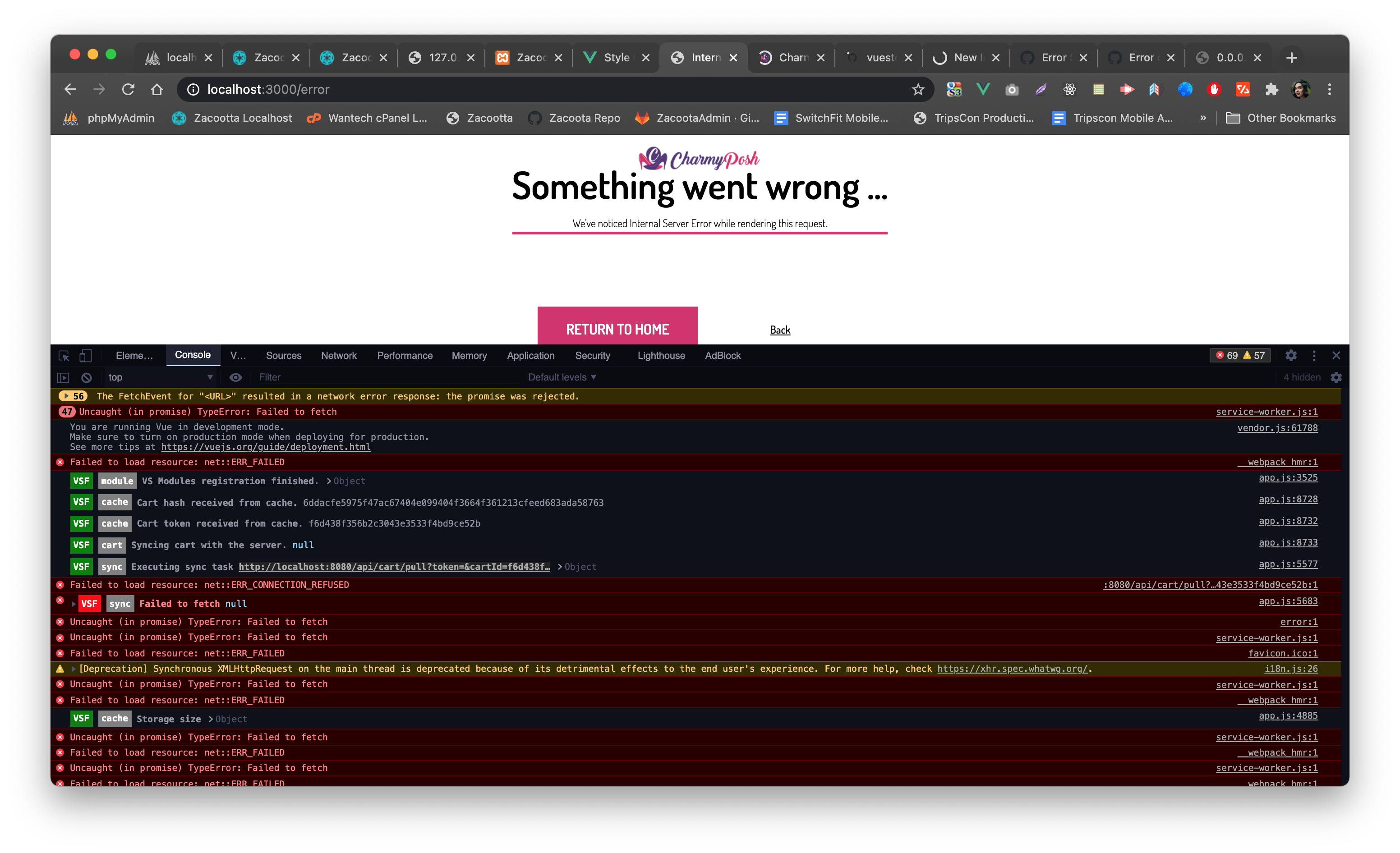 when i restart my mac always i need to "yarn installer" again · Issue #5499 · vuestorefront/vue ...