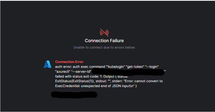 Cannot connect to cluster · Issue #33 · aptakube/aptakube · GitHub