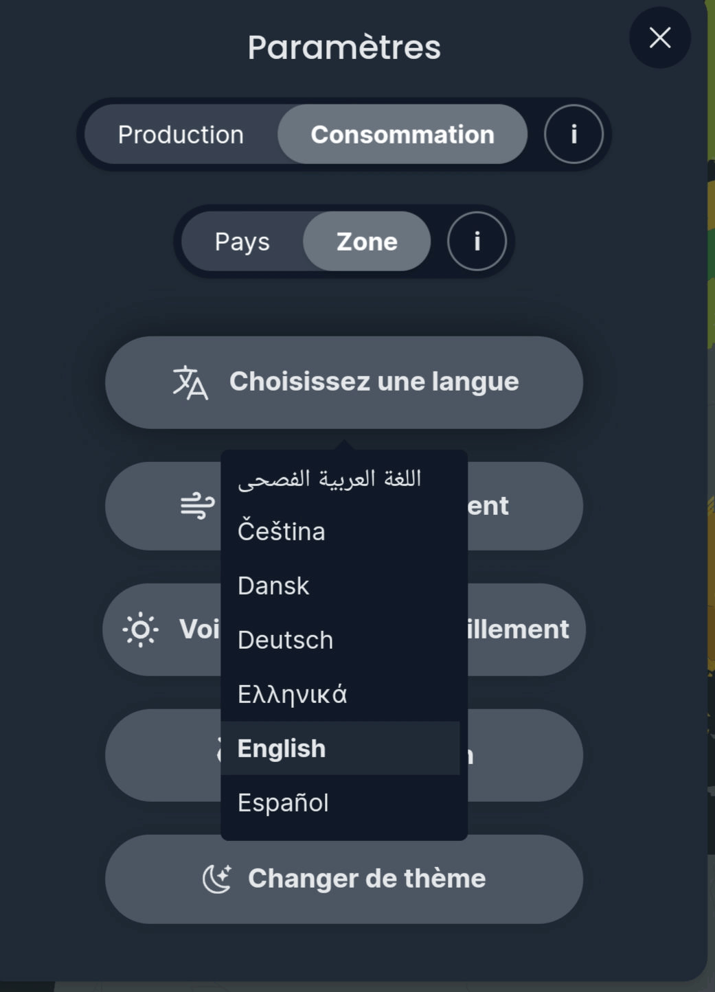 Languages selection menu doesn't work in mobile app · Issue #5283 ...