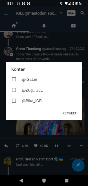 Feature request: "Boost as ..." · Issue #2793 · tuskyapp/Tusky · GitHub