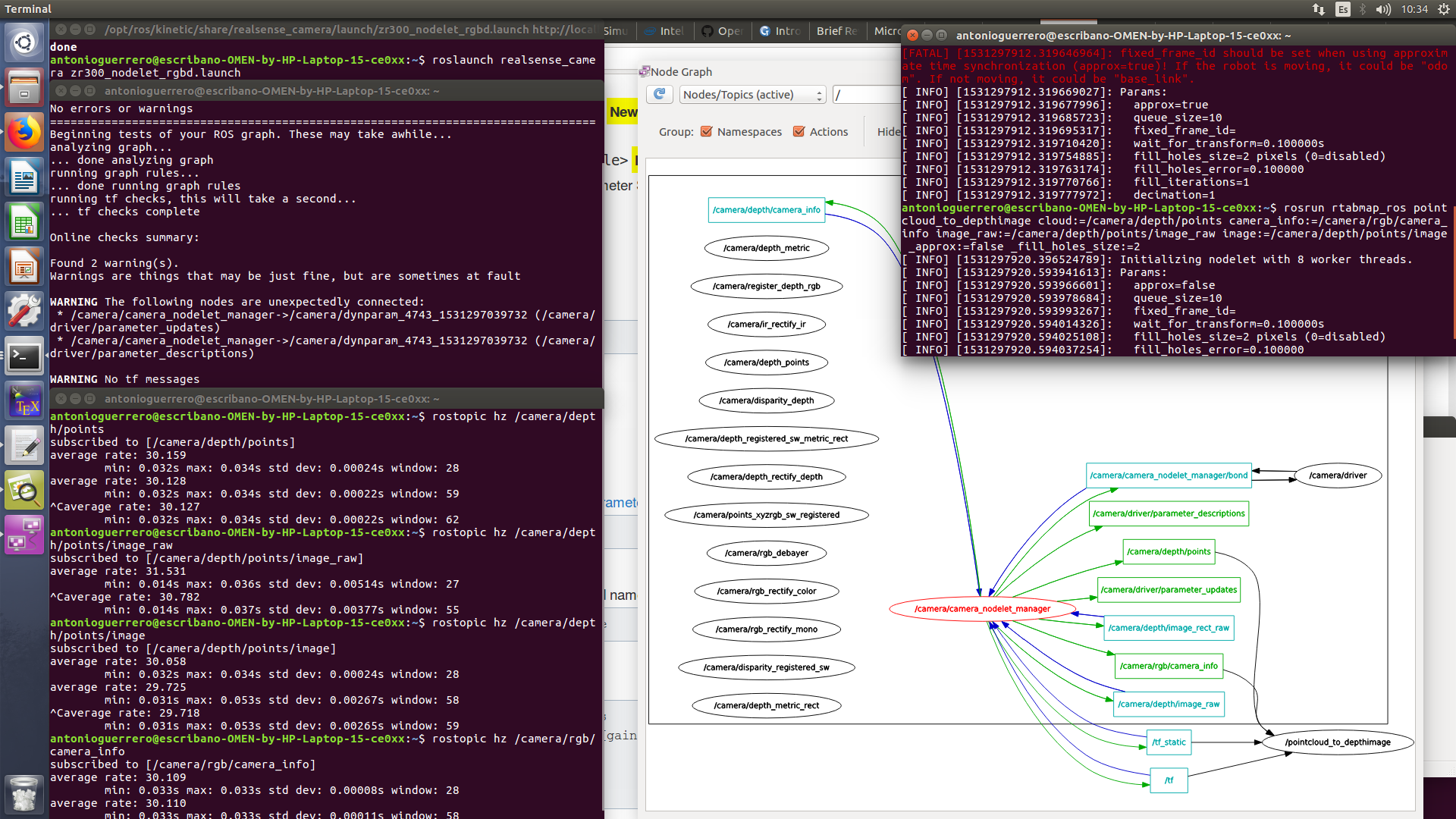 Can't run rtabmap_ros with or without pointcloud_to_depthimage · Issue #261 · introlab/rtabmap ...