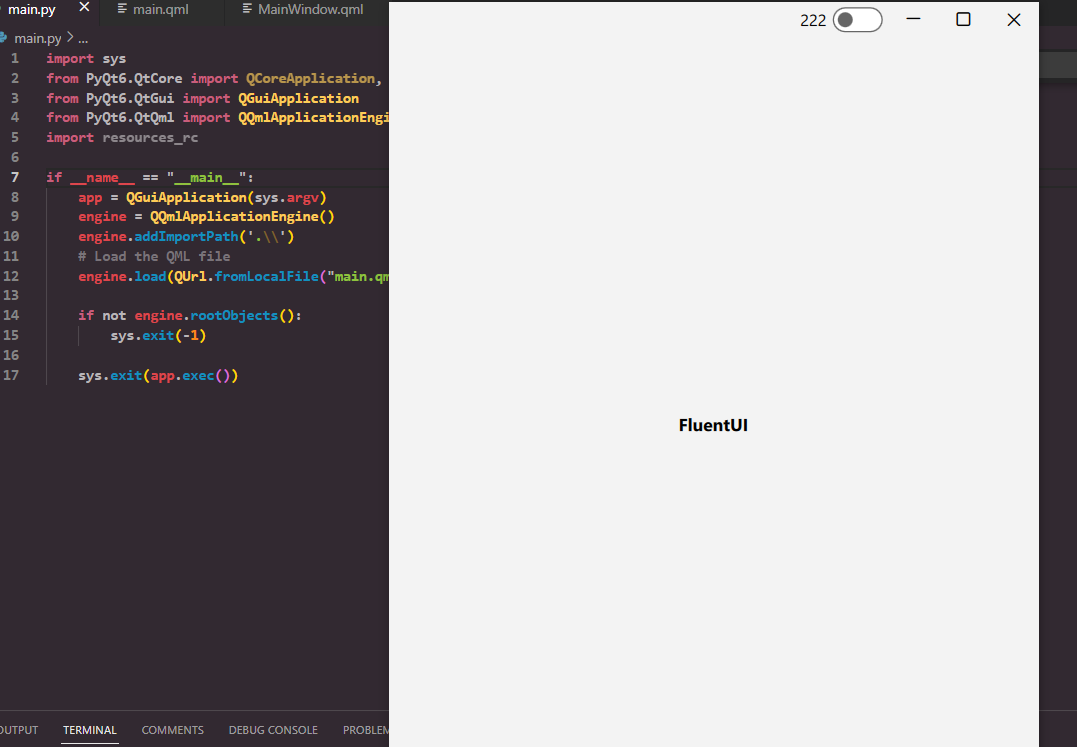 Python support · Issue #85 · zhuzichu520/FluentUI · GitHub