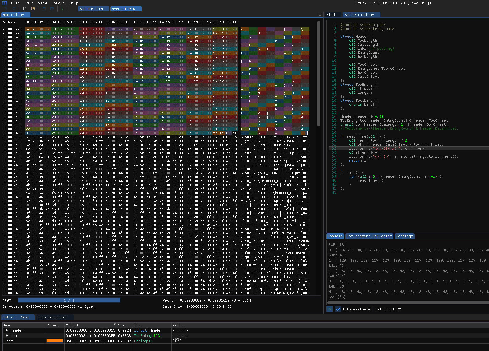 [Feature] Array of arrays support · Issue #693 · WerWolv/ImHex · GitHub