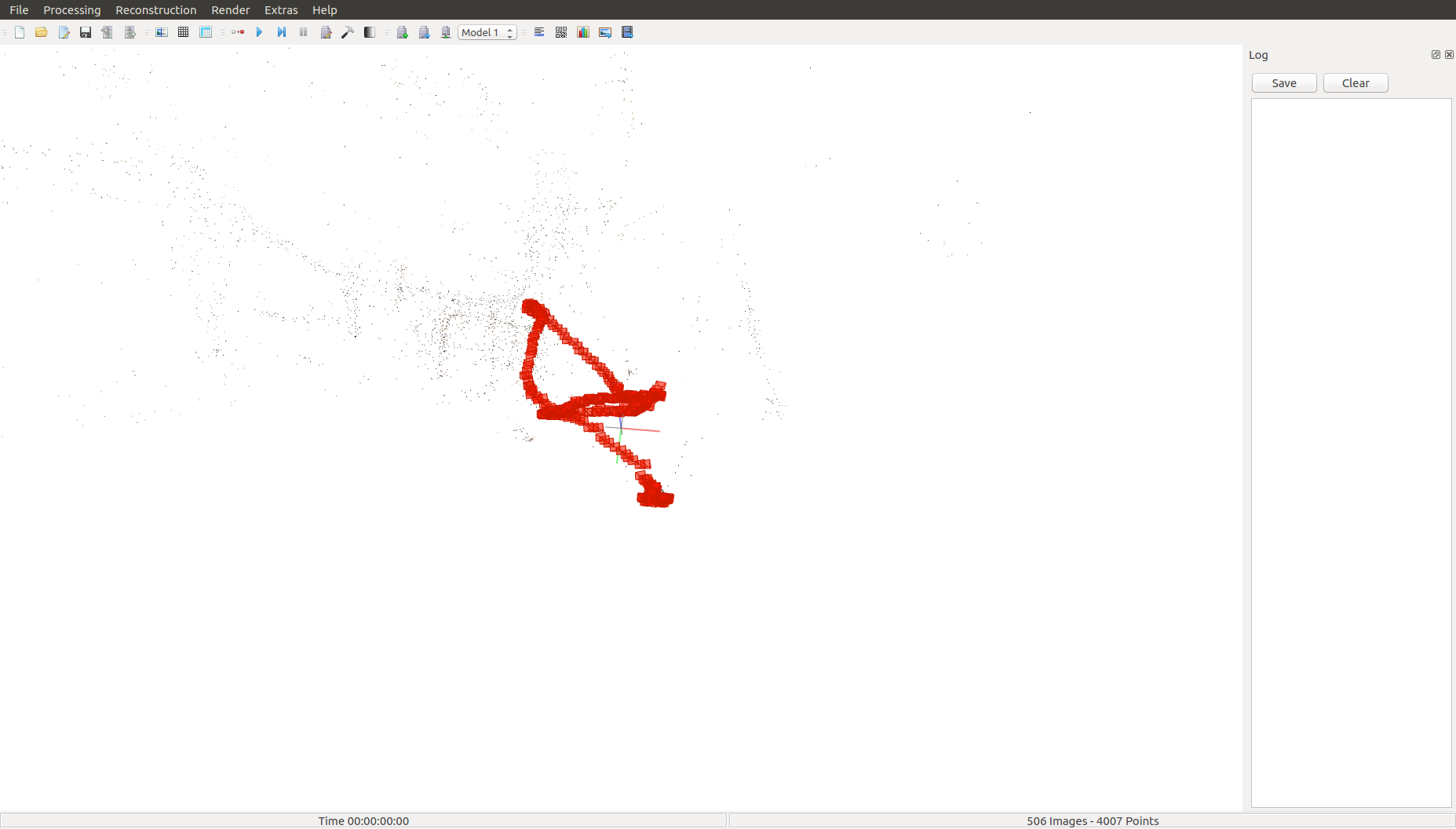 Projection of the 3D pointcloud to 2D has a drift · Issue #572 · colmap/colmap · GitHub