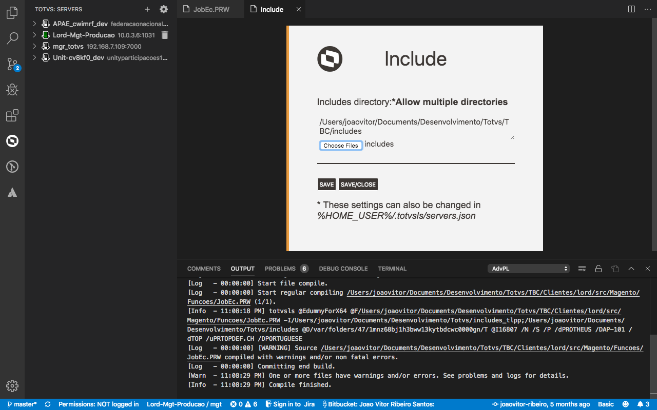 Mac-include-PRTOPDEF · Issue #154 · totvs/tds-vscode · GitHub