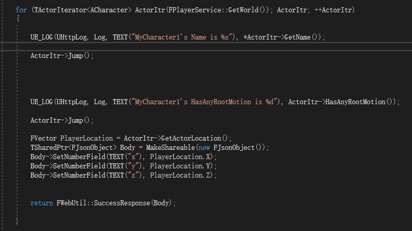 插件内获取角色方法和控制人物无法生效的问题 · Issue #1 · utmhikari/UnrealHttpServer · GitHub