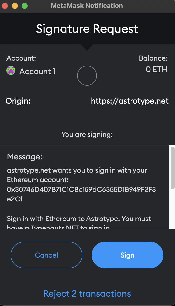 [Bug]: Multiple sign requests says "Reject 2 Transactions" · Issue ...