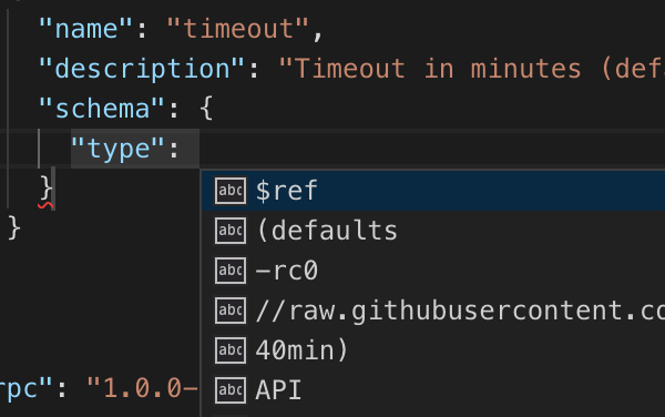 Schema Objects Don T Autocomplete Anymore · Issue 48 · Open Rpc Meta Schema · Github