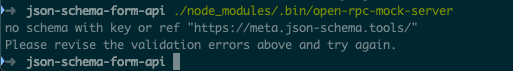 Meta Schema Errors Not Being Able To Hit Meta Json Schema Tools · Issue 243 · Open Rpc Meta