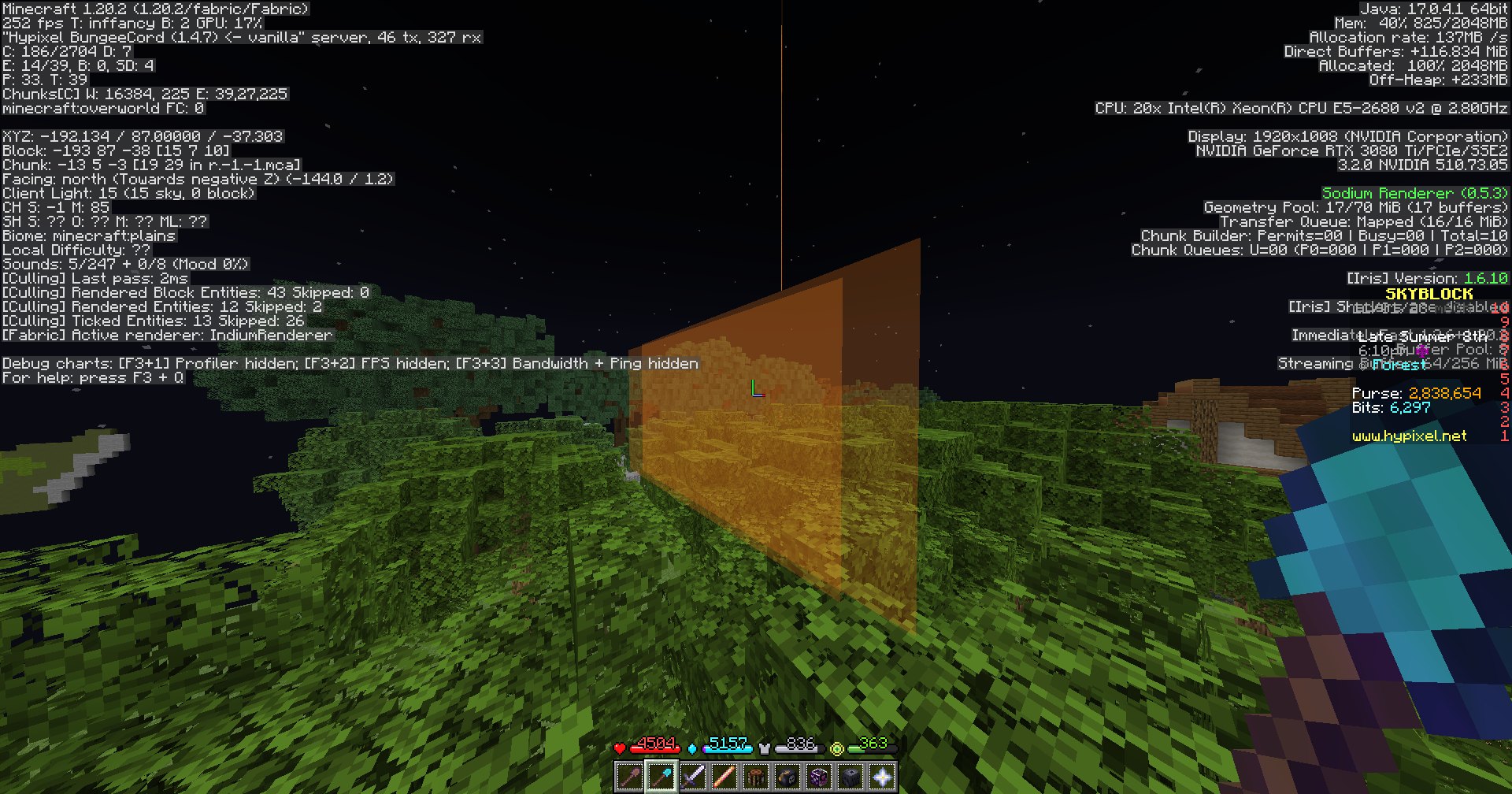 Mythological ritual solver have weird semi-transparent rectangles · Issue #398 · SkyblockerMod ...