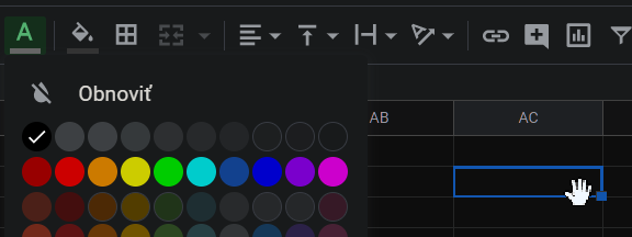Changes color of text on Google Sheets · Issue #1659 · darkreader/darkreader · GitHub