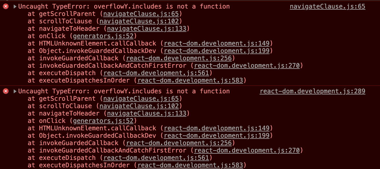 Navigation to Heading Error · Issue #113 · accordproject/template-studio-v2 · GitHub