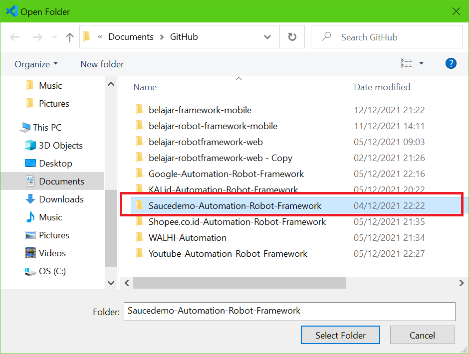 GitHub - Intania345/Saucedemo-Automation-Robot-Framework: Belajar otomasi dengan demo melalui ...