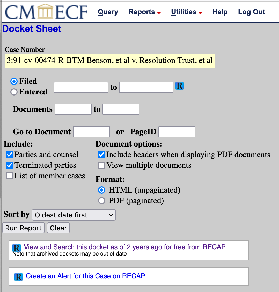 PACER docket not uploading to RECAP? · Issue #353 · freelawproject ...