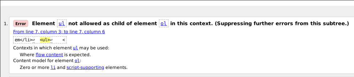 Ordered list with child unordered list renders odd numbers only · Issue #396 · meliorence/react ...