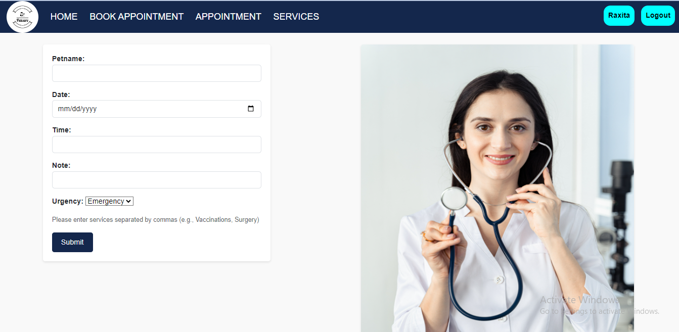 GitHub - sampatil98/PetCare: Appointment booking application for veternary doctors to take care ...