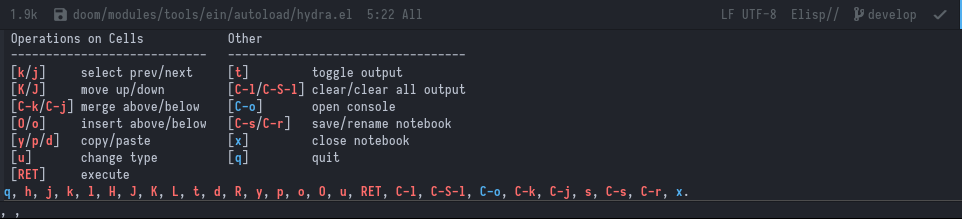 [BUG] ein hydra fails with (wrong-type-argument sequencep t) · Issue #2057 · doomemacs/doomemacs ...