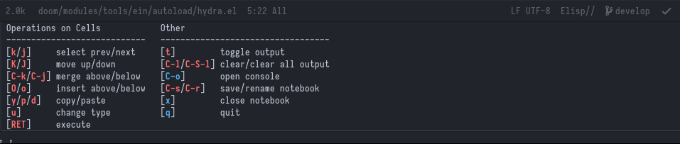 [BUG] ein hydra fails with (wrong-type-argument sequencep t) · Issue #2057 · doomemacs/doomemacs ...