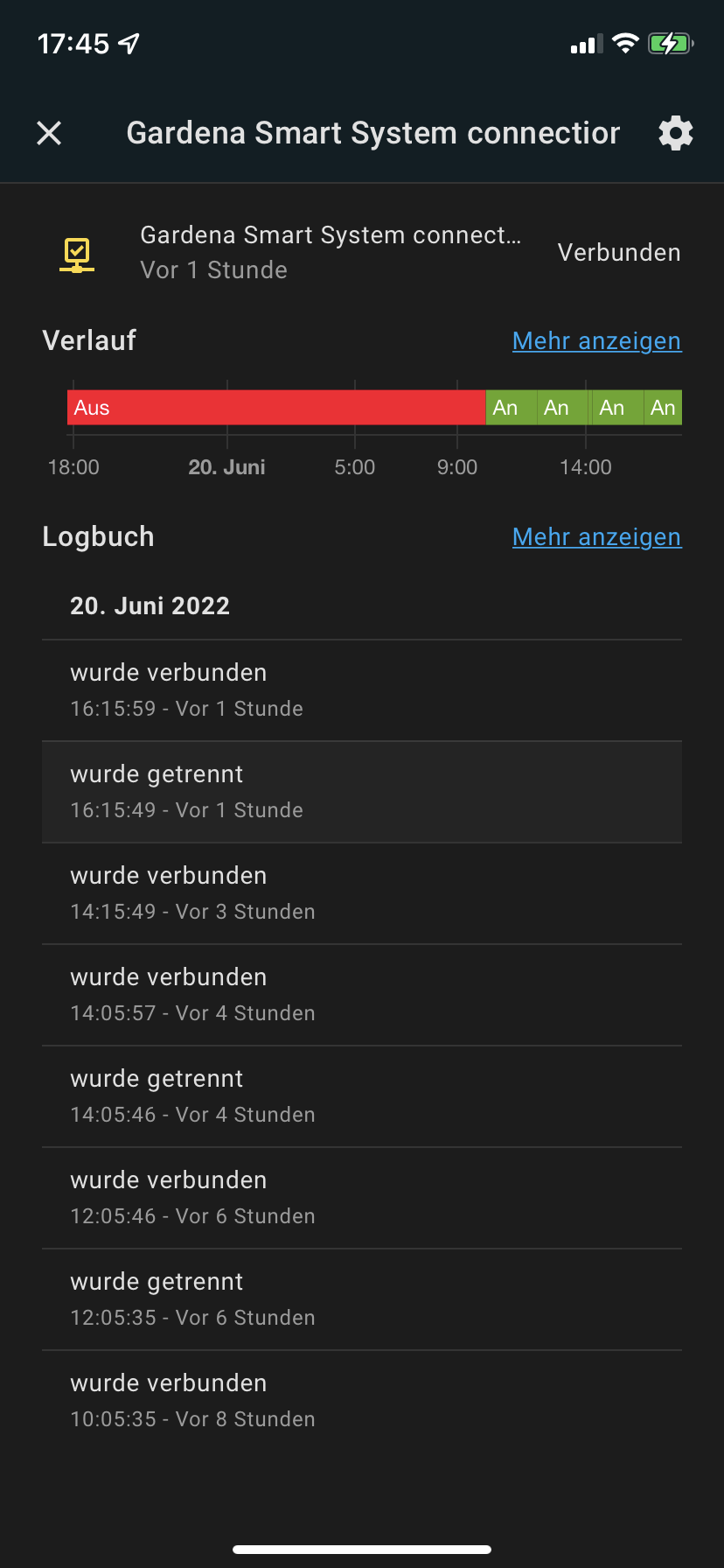 Integration gets stuck once a day · Issue #121 · py-smart-gardena/hass-gardena-smart-system · GitHub