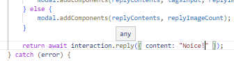 `Unknown Interaction` when trying to show `Modal` · Issue #5731 ...