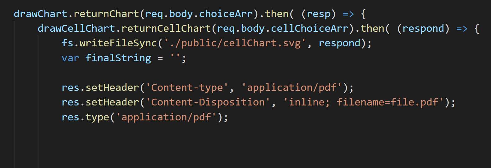 Error with rendering pdf : TypeError: svg.getElementsByTagName is not a ...