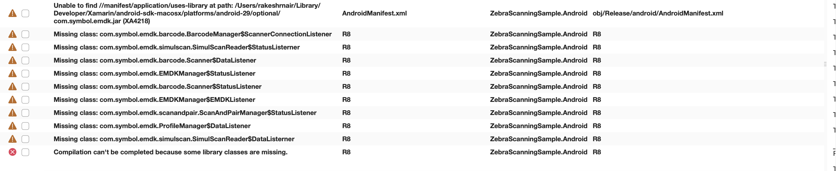 Issue with R8 Compilation · Issue #4457 · dotnet/android · GitHub