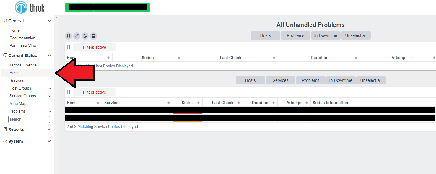 When you click "problems" it highlights "Hosts"! · Issue #1254 · sni/Thruk · GitHub