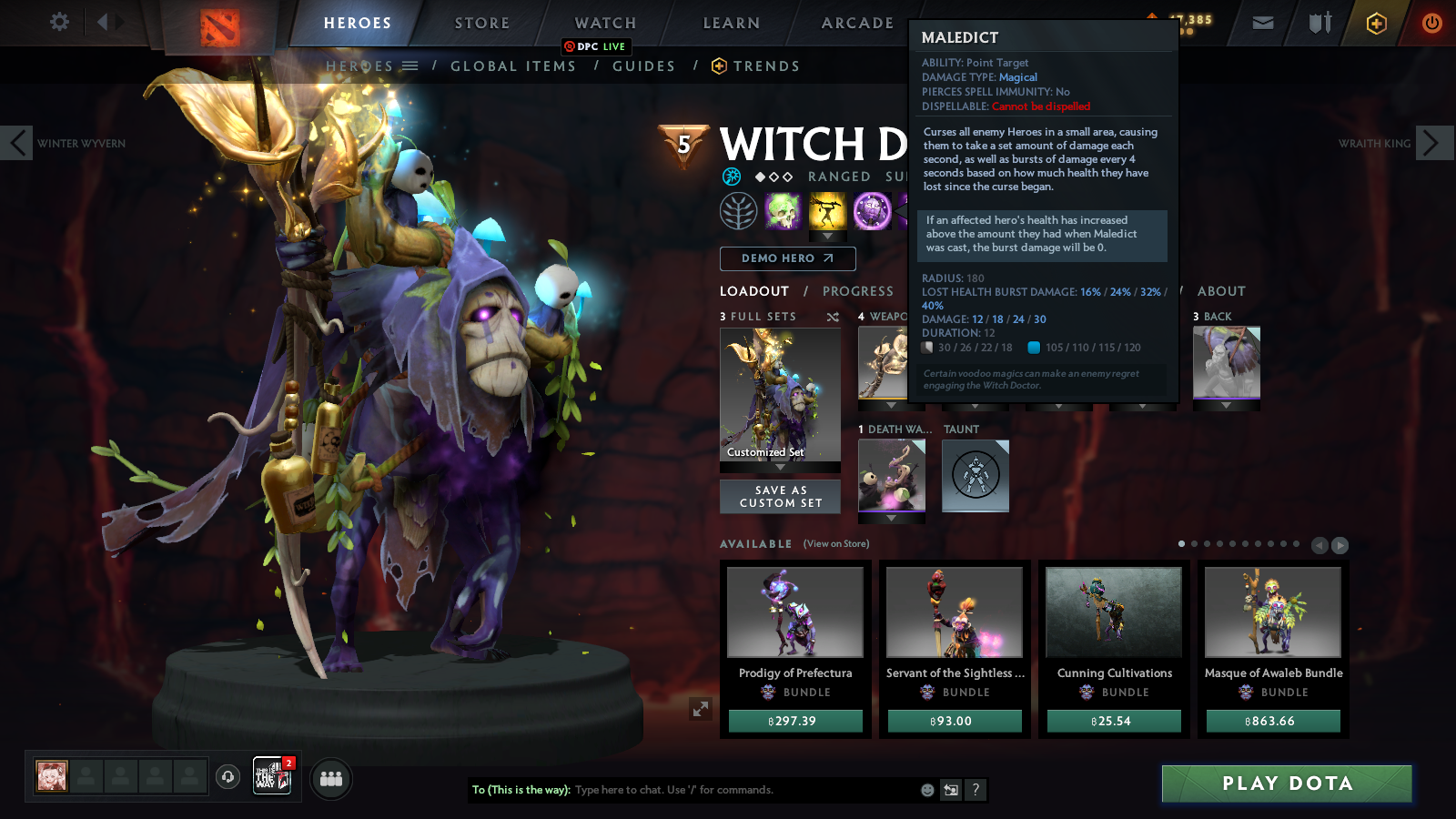Maledict damage pierces BKB · Issue #4430 · ValveSoftware/Dota2 ...