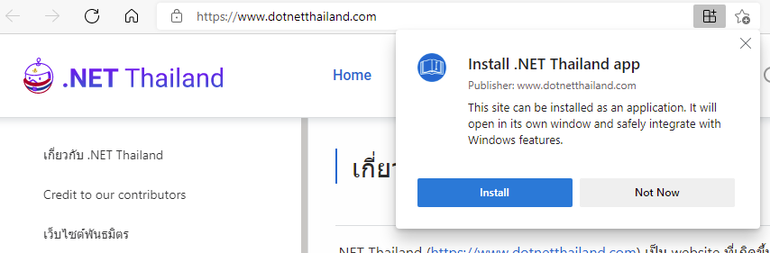 Manifest name not match a site · Issue #102 · dotnetthailand/dotnetthailand.github.io · GitHub