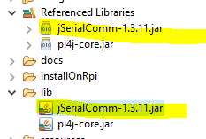 jSerialComm on rpi3: java.lang.NoClassDefFoundError: com/fazecast/jSerialComm/SerialPort · Issue ...