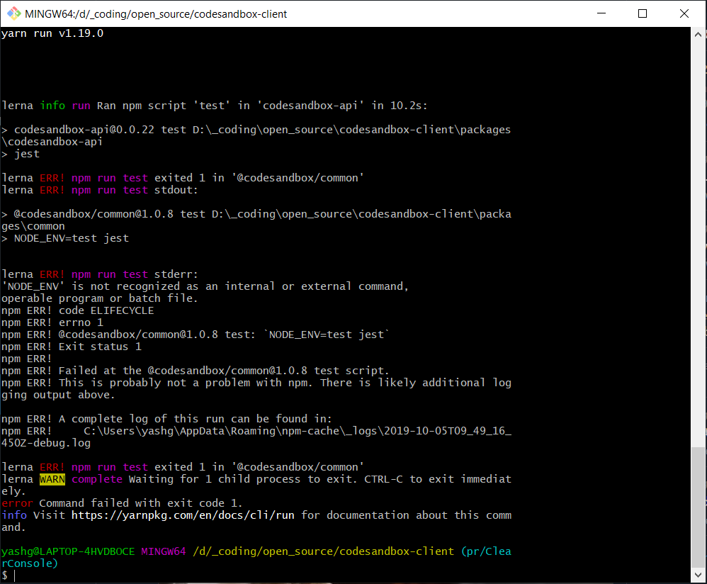 Console Log Persists Even After Switching Sandbox · Issue 2626 · Codesandbox Codesandbox