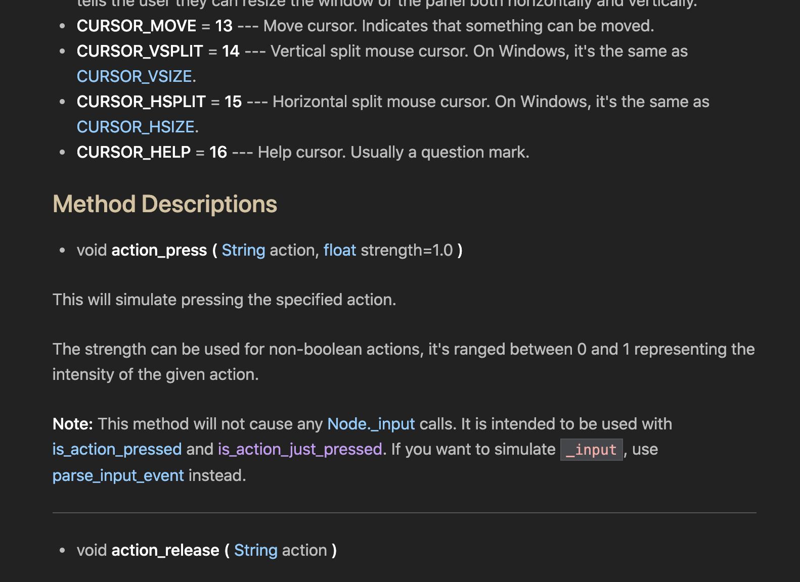 Better dark mode CSS for docs.godotengine.org · Issue #4003 · godotengine/godot-docs · GitHub