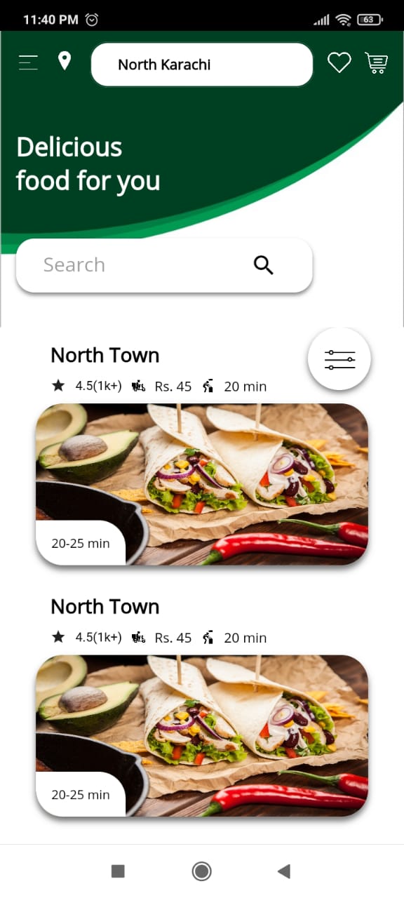 GitHub - bilalidrees/Flutter_GetIt_Food_UI